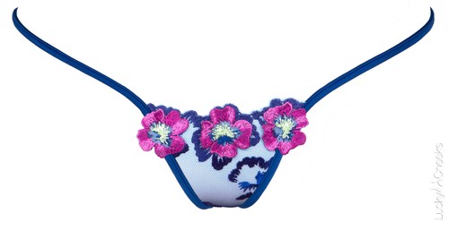 LUCKY CHEEKS Luxury String BLUESETTE - LC234B | eBay.de