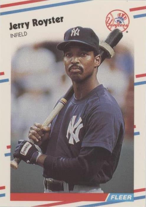 1988 Fleer - Jerry Royster #221 Glossy for sale online | eBay