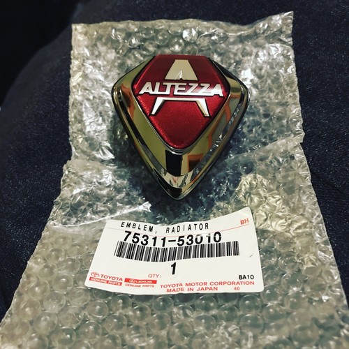 JDM Toyota 01-05 Lexus Is300 Front Grill ALTEZZA Emblem Badge Red ...