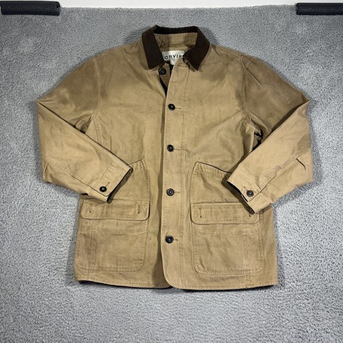 Vintage Orvis Chore Barn Jacket Coat Cotton Corduroy Collar, Men's Size ...