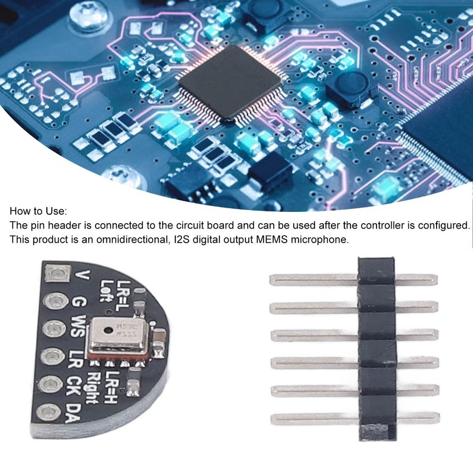 2 Sets MEMS MSM261S4030H0 I2S Microphone Module Embedded Systems | eBay UK