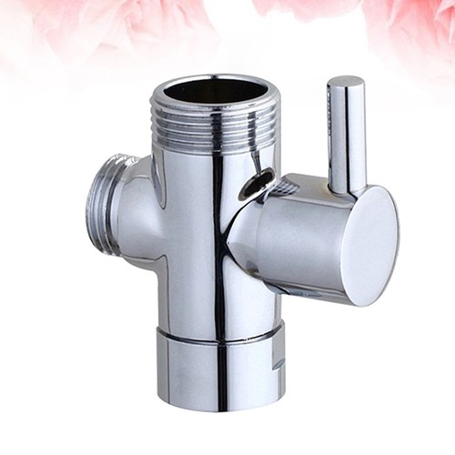 Shower Faucet Inline Diverter Adapter for Handheld Shut off Valve Angle ...