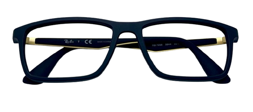 Men's Ray Ban RB7056-5644 Matte Black/ Gold Frame Only. No Included ...