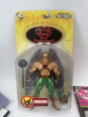 DC Direct Superman/Batman Public Enemies Hawkman 8" fig Ed McGuinness ...