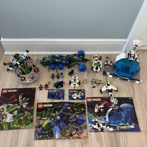 LEGO Space Exploriens 6915, 6919, 6958 6815, 6115) 99% Complete Great ...