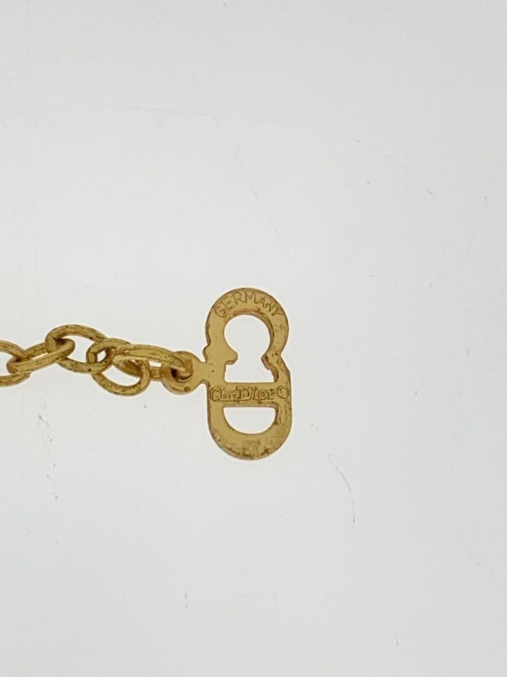Christian Dior Necklace -- Women's with Gold Top Used | eBay