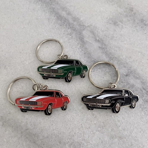1969 Chevrolet Camaro RS Car Enthusiast Chrome Car Keyring/Keychain | eBay