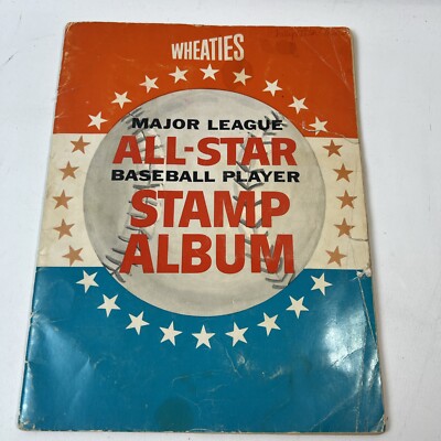 1964 Wheaties Major League Baseball MLB All-Star Player Stamp Album ...