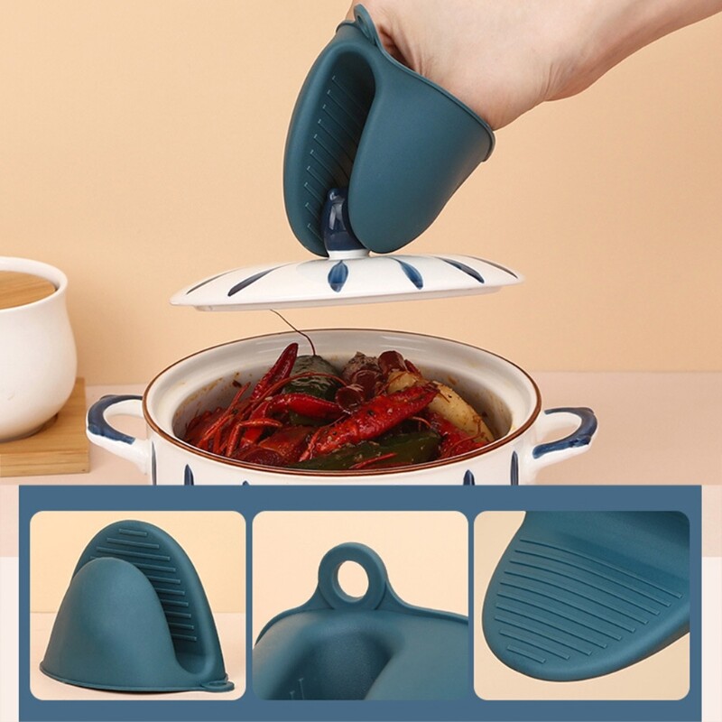 Dish Bowl Clip Gripper Kitchen Stainless Steel Clip Pots Protect ...