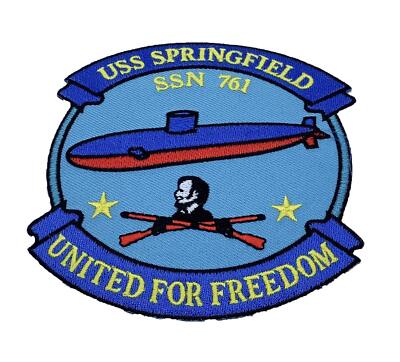 USS Springfield SSN-761 Patch – Plastic Backing | eBay