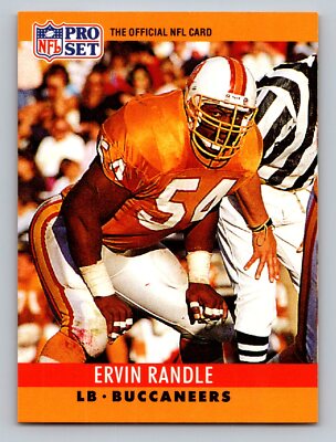 1990 Pro Set #315 Ervin Randle Tampa Bay Buccaneers | eBay