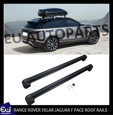 FOR RANGE ROVER VELAR JAGUAR F PACE CROSS BARS ROOF RAIL RACK OEM FIT ...
