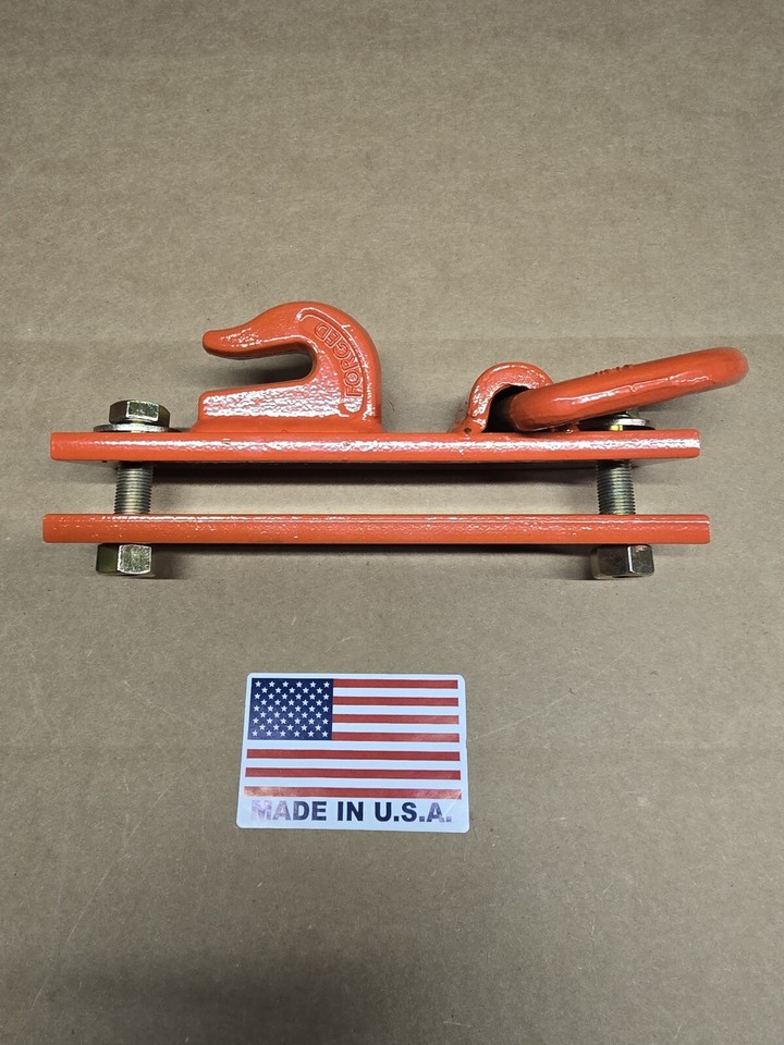 Tractor bucket Hooks Loader grab hook shackle MADE USA bolt on | eBay