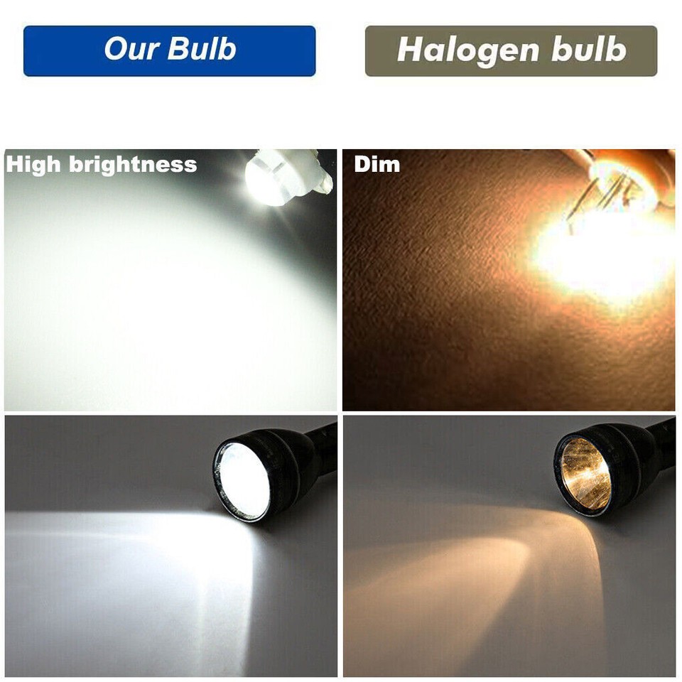 2Pcs 18 VOLT Flashlight Replacement Xenon LED Bulbs For RYOBI ONE+ ...