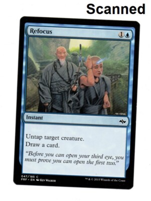 MTG Refocus Instant Fate Reforged 2015 Card Very Lightly Played | eBay