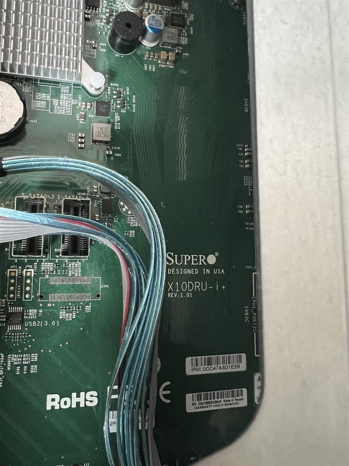 SUPERMICRO CSE-829U-X10DRU-I+ 12LFF 2x 18C E5-2699V3 2.3GHz 128GB RAM ...