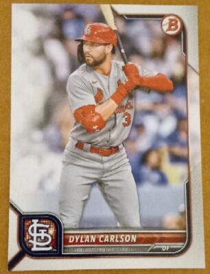 2022 Bowman DYLAN CARLSON Baseball Card #14. ST.LOUIS CARDINALS... | eBay