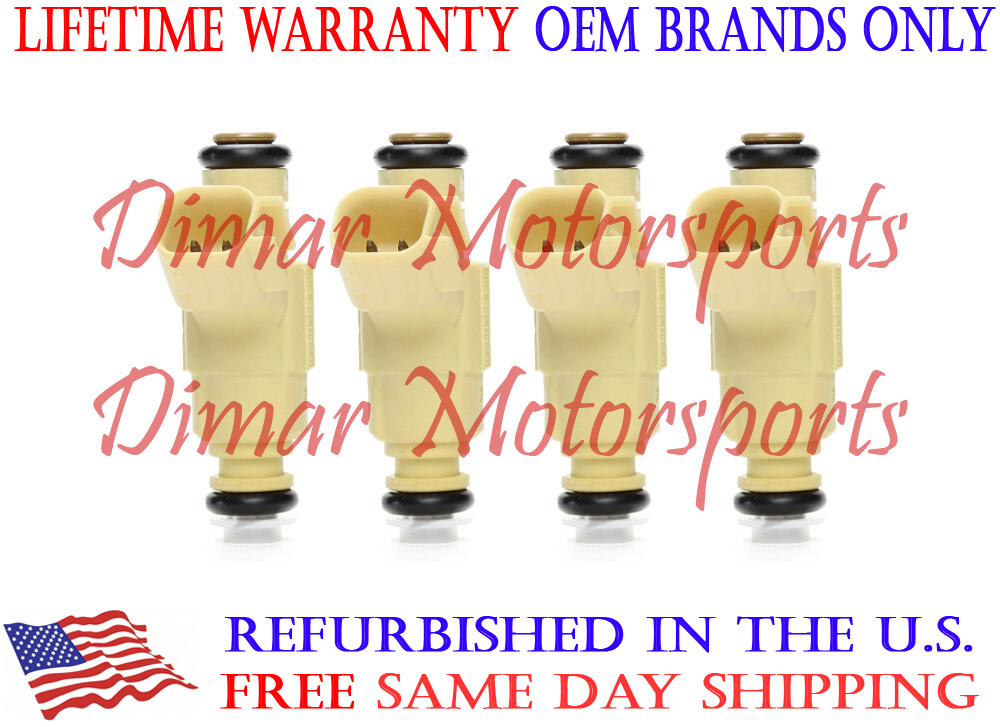 Lifetime Warranty - 2.0L OEM BOSCH Fuel Injector Set of 4 - 0280155859 ...