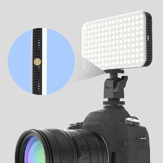 Digipower - 120 LED Photo Video Light With Universal Camera Mount ...