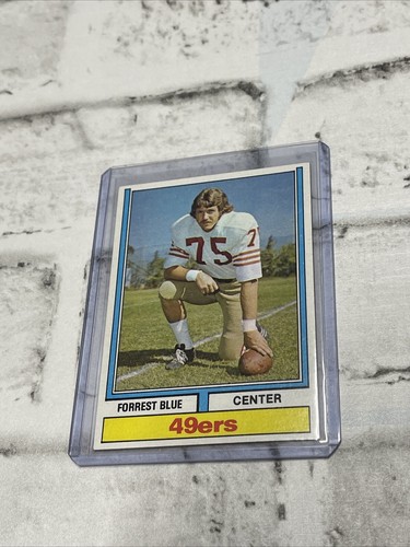 1974 Topps Forrest Blue San Francisco 49ers #124 NM/MT OR BETTER Vtg ...