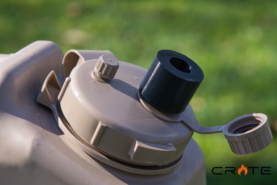 Overland Water Container Pump Faucet Adapter Kit for Scepter Brand 10L ...