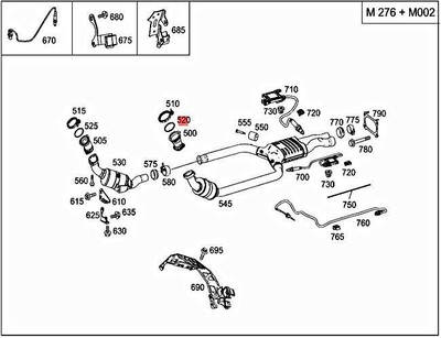 Genuine MERCEDES Glc Gle Gls Sl Slc Slk Vito Metal soft-mat. seal ...