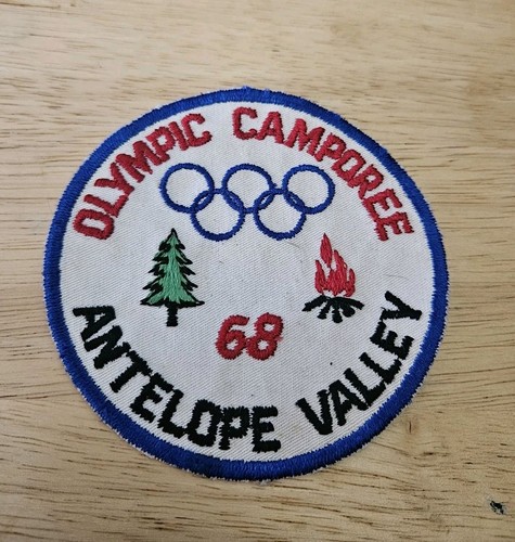 Vintage 1968 Olympic Camporee Antelope Valley Boy Scouts America BSA ...