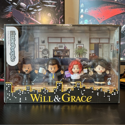Fisher-Price Little People Collector Will & Grace Set Mattel ...