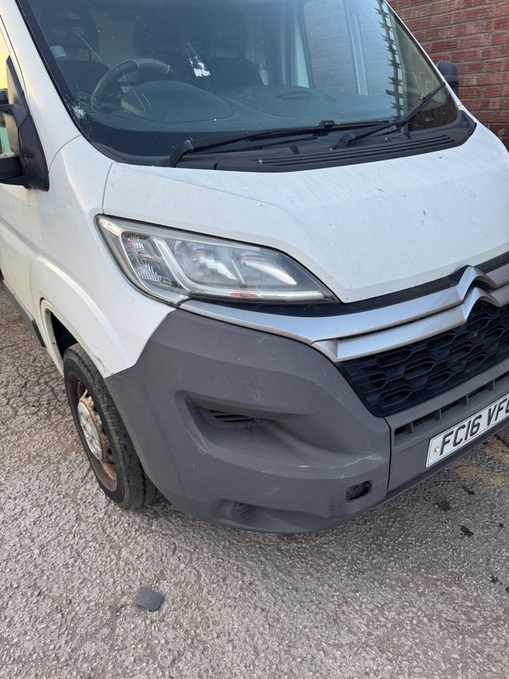 CITROEN RELAY PEUGEOT BOXER LUTON BOX VAN 2016-2023 WHITE BREAKING ...