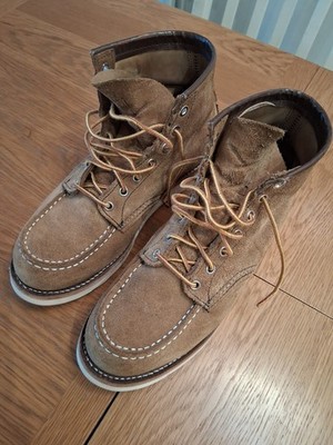 RED WING SHOES 8881 D Mens Red Wing Suede Boots Size UK8 | eBay UK