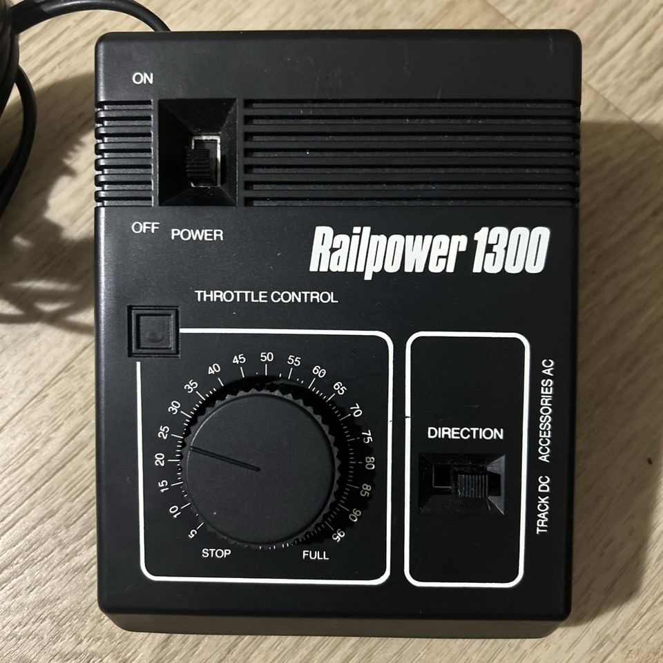 MRC Railpower 1300 Train Controller Power Pack Transformer | eBay
