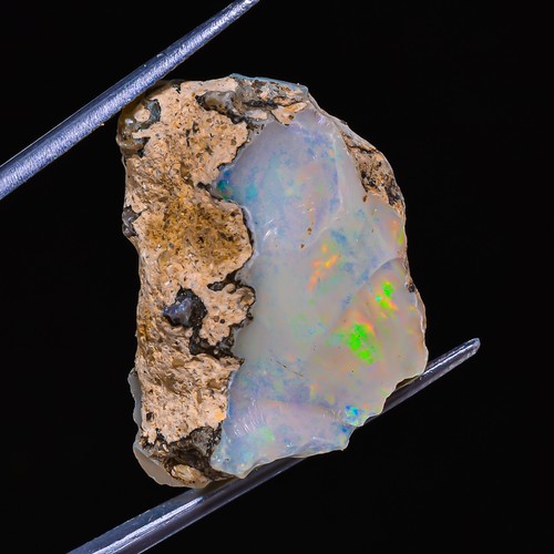 100% Natural Ethiopian Opal Rough , Fire opal rough 26.25 CT 19x26x13 ...