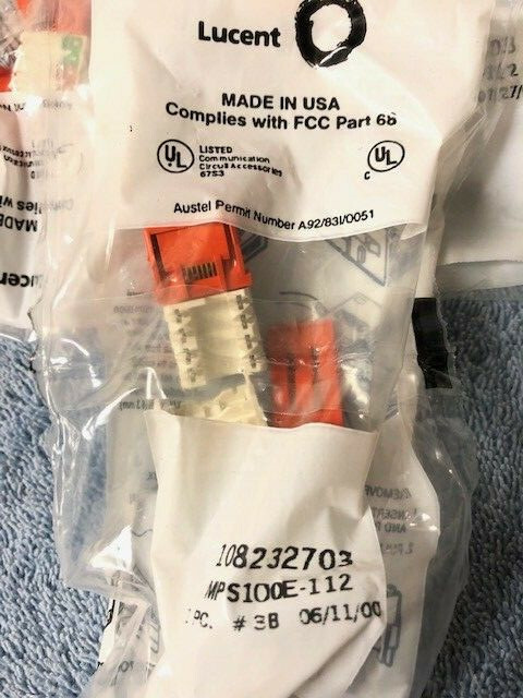 Commscope Systimax Lucent Avaya POWERSUM Mps100e-112 Category Cat 5e ...