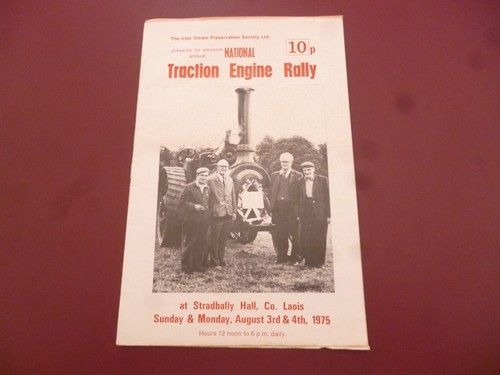 IRISH STEAM TRACTION ENGINE RALLY STRADBALLY HALL CO. LAOIS 1975 ...