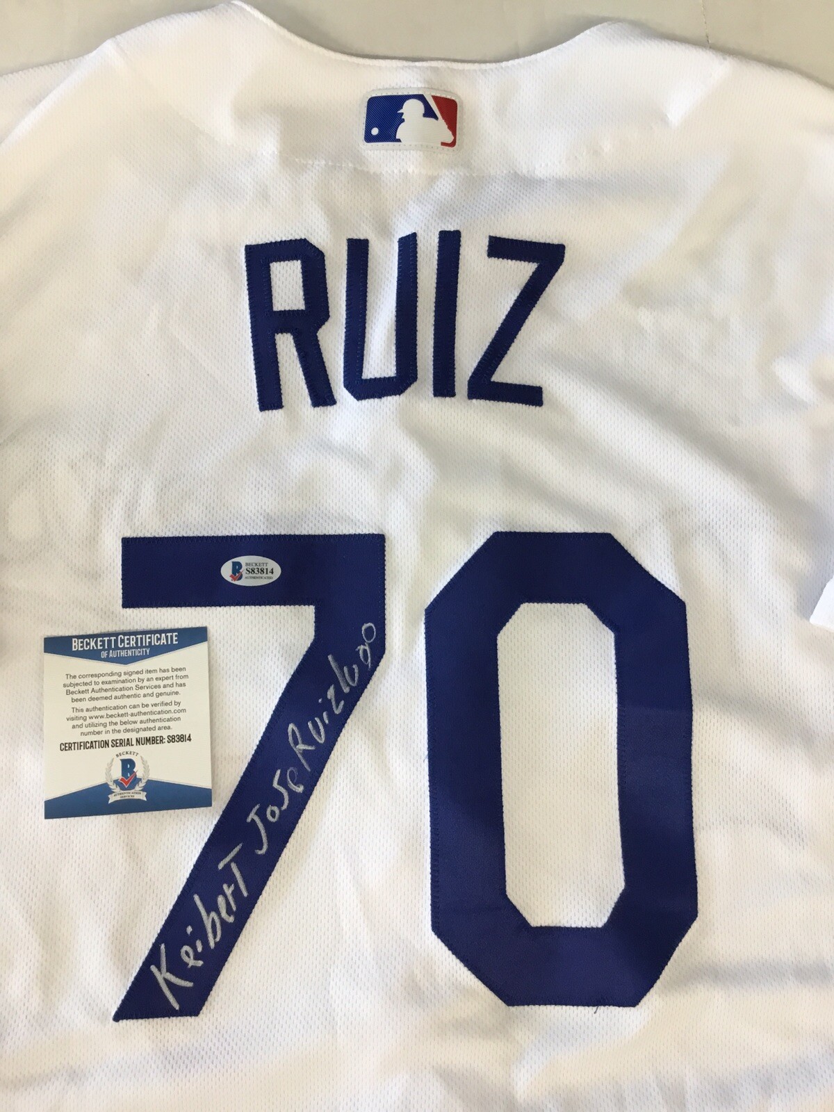 KEIBERT RUIZ SIGNED FULL NAME "KEIBERT JOSE RUIZ LUGO" TEAM ISSUED ...