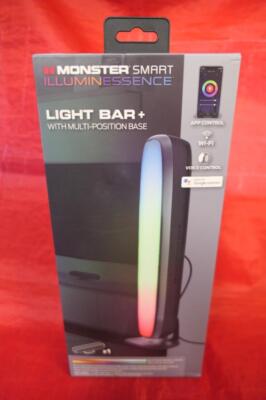 Monster Smart Illuminessence Light Bar + Multi-Purpose Base Smart LED ...
