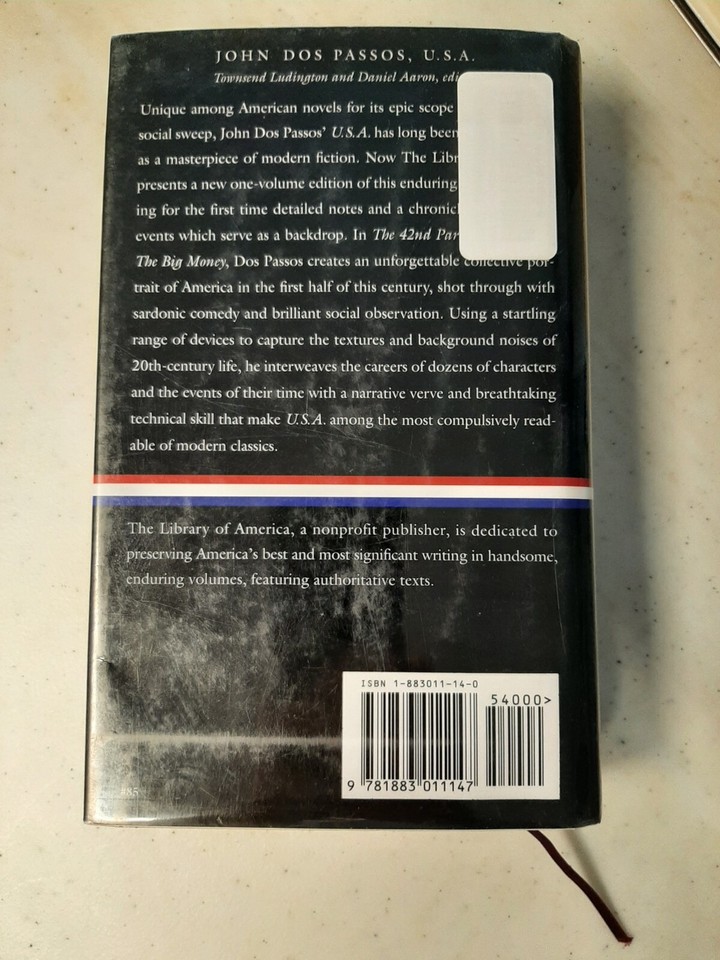 The 42nd Parallel / 1919 / The Big Money - Hardcover, by John Dos ...