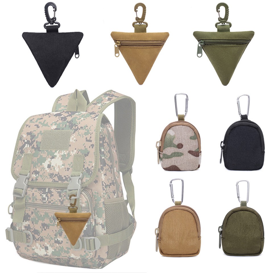 Tactical Small EDC Key Coin Holder Purse Pocket Wallet Waist Belt Bag ...