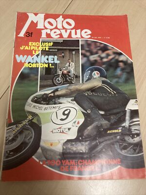 Magazine Motorcycle No. 2192 1974 Norton Wankel R4 Esssai 700 Yamaha ...
