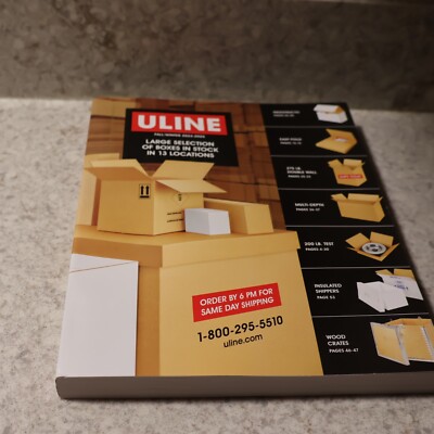 ULINE Shipping Supply Specialists Catalog Fall/Winter 2024-2025 | eBay