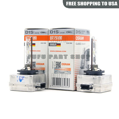 2X OSRAM Xenarc Classic Xenon Car Headlight Bulb D1S 66140CLC | eBay
