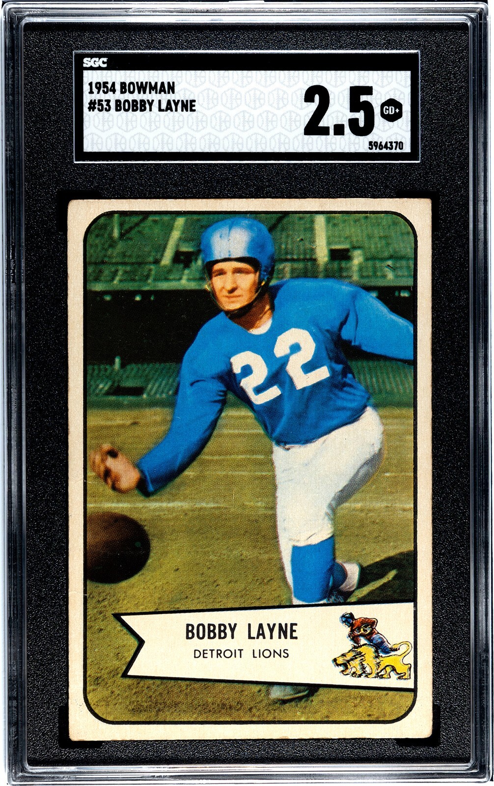1954 Bowman - #53 Bobby Layne for sale online | eBay