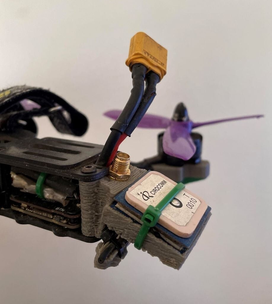 3D Printed TBS Source One V5 GPS/ELRS/SMA Mount (2 PCS) | eBay