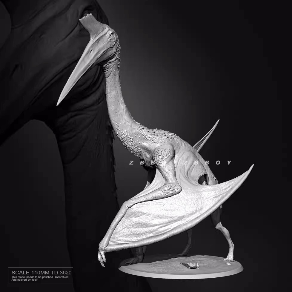 110mm resin figures model Ancient pterosaur unassembled Unpainted | eBay