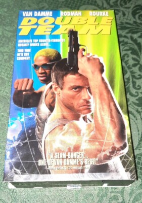 Double Team (VHS 1997) Jean-Claude Van Damme Dennis Rodman Mickey ...