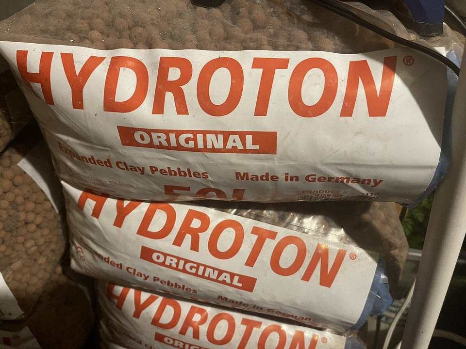 10L (~11lb) Clay Pebbles Grow Media Expended Rocks Hydroponic Aquaponic ...