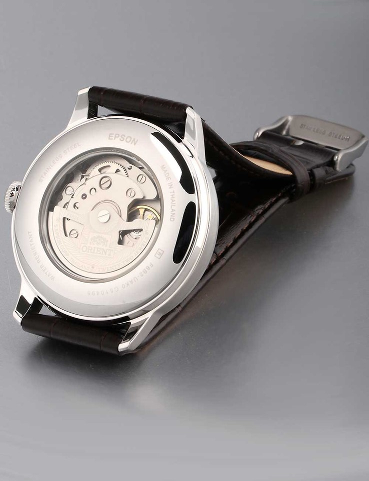 Orient RA-AK0803Y30B Sun and Moon Automatic Mens Watch 41mm 3ATM | eBay UK