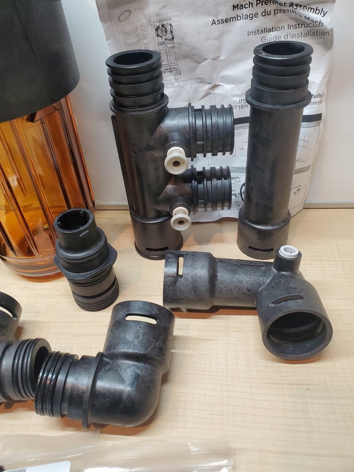 Kinetico MACH 10" Pre Filter Assembly Amber. | eBay