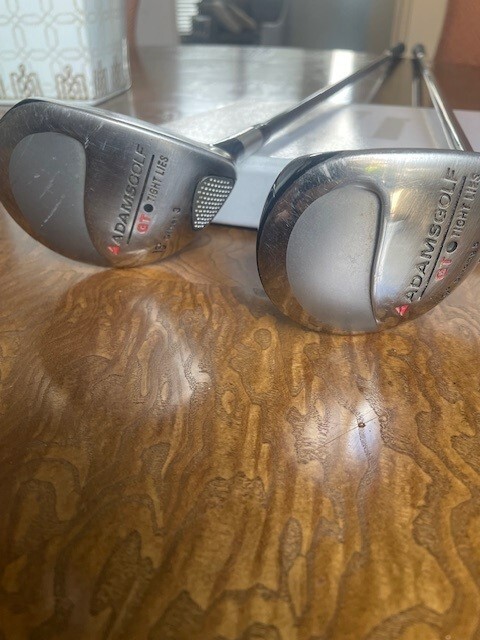 Adams GT 3 Wood and 5 Wood with regular flex Adams shafts | eBay