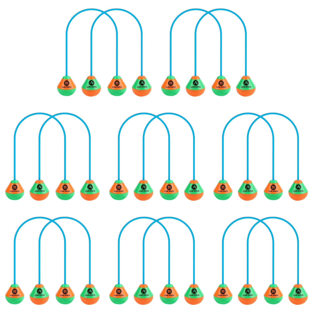 2pcs/set Through Door Diving Ring Reusable Swim Training Dive Door ...